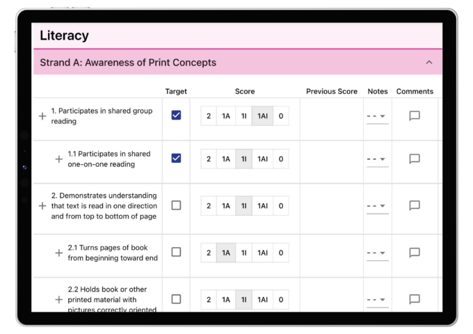 Assessment – AEPS-3 – Early childhood assessment & curriculum